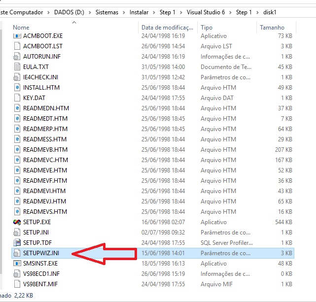 Instalar Visual Studio 6 no Windows 10 – ZR Sistemas Integrados