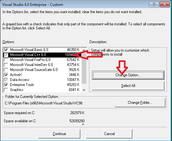 Instalar Visual Studio 6 no Windows 10 – ZR Sistemas Integrados